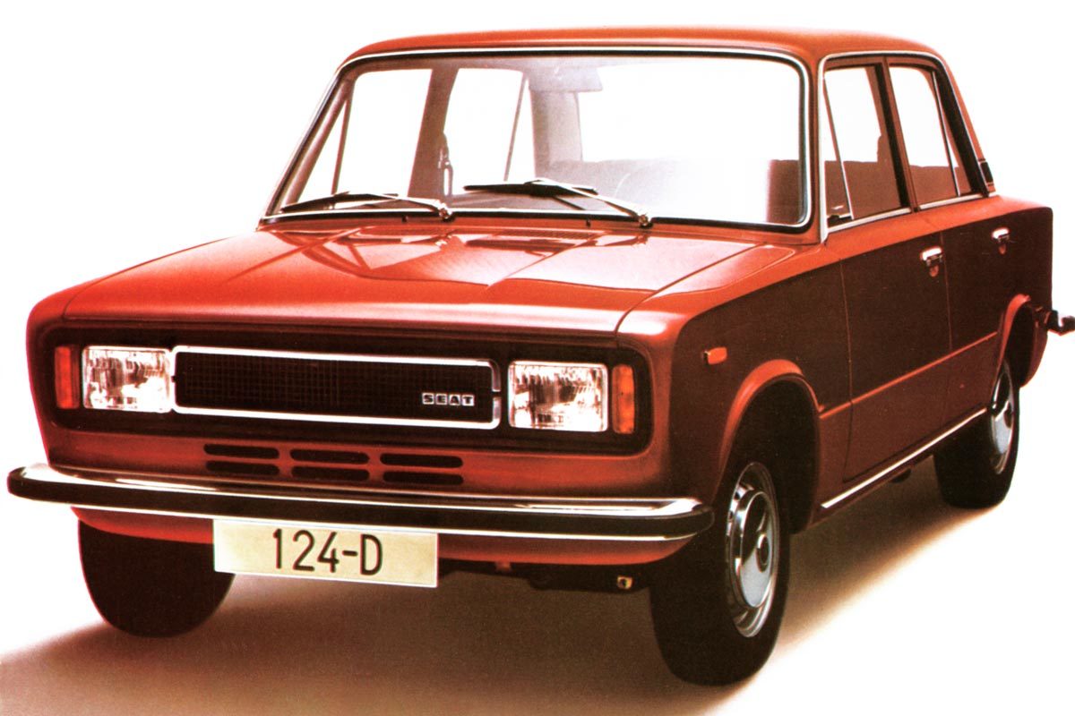 Coche Del D a SEAT 124 Esp ritu RACER