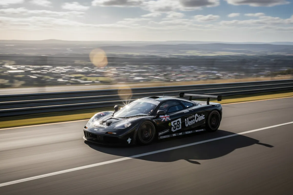 El McLaren F1 GTR 01R: el coche que nació para la calle y acabó ...