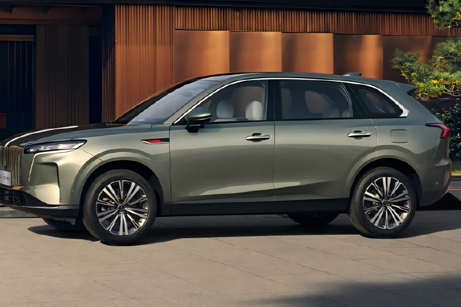 2.327 km con un depósito y una carga. El récord del Hongqi HS6 PHEV ...